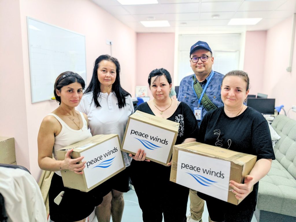 [Ukraine]Peace Winds supports patients of damaged Children’s Hospital ...